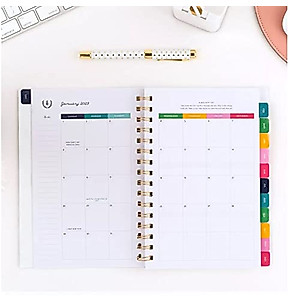 At-A-Glance Emily Ley 2023 Simplified Planner Weekly/Monthly 8.5" x 5.375", Floral