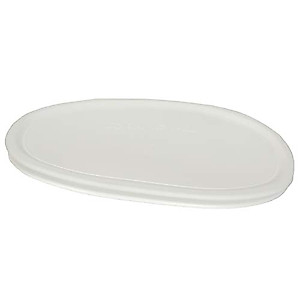 CORNINGWARE French White 23-oz Oval Plastic Cover - 2 Pack