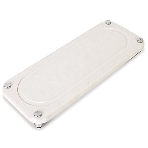 MRPPXLY Instant Dry Bathroom Sink Organizer, Diatomaceous Earth Sink Tray Sponge Holder for Kitchen Sink Pedestal Stand Riser with Stainless Steel Feet Protection for Modern Home- (Light Grey)