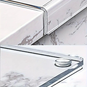 16 X 18" ACRYLIC CUTTING BOARD WITH COUNTER LIP