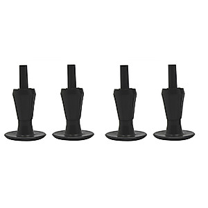 Kings Brand Furniture - Bed Frame Glides Legs to Replace Wheels, Set of 4
