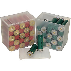 MTM SS25-00 Shell Stack 25 Rd. Compact Shotshell Storage Box (Set of 4)