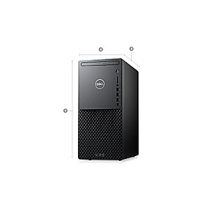Dell XPS 8940 Desktop | Core i7-11700 - 1TB HDD + 512GB SSD Hard Drive - 32GB RAM - Nvidia GeForce RTX 3060 | 8 cores @ 4.9 GHz - 12GB GDDR6 Win 10 Home Black