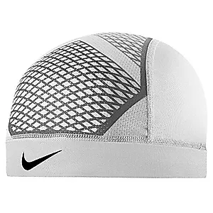 Nike Pro Hypercool Vapor Skull Cap 4.0 (White/Wolf Gray/Black)