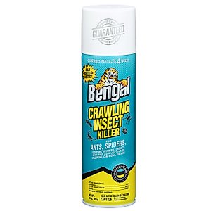 Bengal Crawling Insect Killer, Indoor and Outdoor Aerosol Ant and Spider Killer, 16 Oz. Aerosol Can
