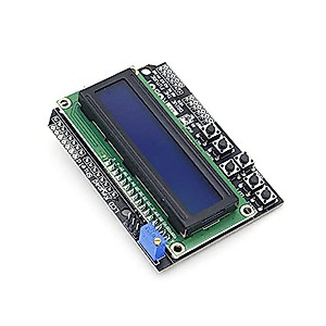 LCD Keypad Shield LCD1602 LCD 1602 Module Display for Arduino ATMEGA328 ATMEGA2560 Raspberry pi UNO Blue Screen