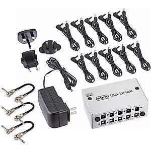 MXR M238 Iso-Brick Power Supply with 3 x Patch Cables