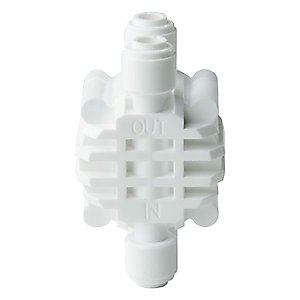 iSpring AAS2 Reverse Osmosis Water Filter Automatic Shut Off Valve Quick Connect, 1 Count (Pack of 1), White