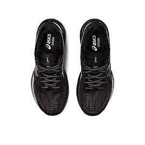 ASICS Women's Gel-SAIUN Running Shoes, 8.5, Black/Pure Silver