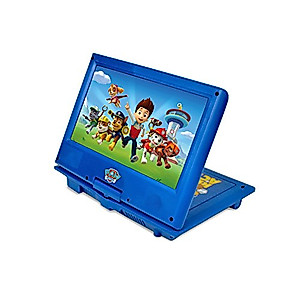Ematic NKBY6341 Wired Nickelodeons Paw Patrol Theme 7-Inch Portable DVD Player with Headphones and Travel Bag, Blue