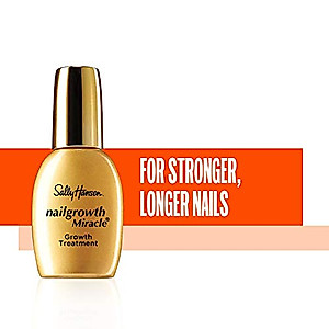 Sally Hansen Diamond Strength Instant Nail Hardener and Nailgrowth Miracle Serum, Nail Kit, Pack of Two, High-Powdered Hardener, Ends Cracking, Splitting and Peeling