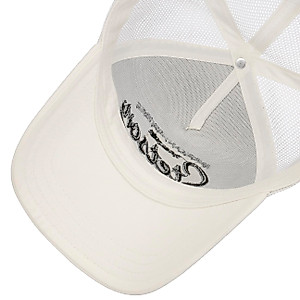 Stetson Since 1865 Trucker Cap Men Cream White One Size