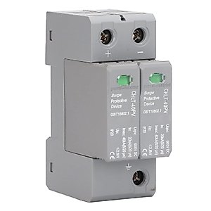 2P House Protective Device DC 600V 40KA 36mm DIN Rail Protector for Lightning Protection Safe Submission Device,CHLT 40PV