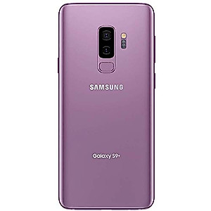 Samsung Galaxy S9+ Plus (64GB, 6GB RAM) 6.2" Display, IP68 Water Resistance GSM Unlocked G965U (64 GB, Lilac Purple)