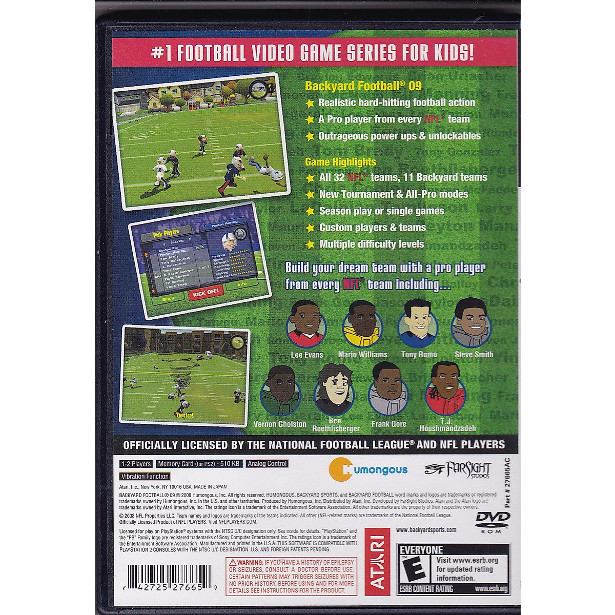 Backyard Football 2009 - PlayStation 2