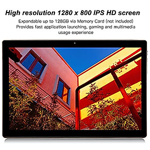 SWOQ HD Tablet, US Plug 100240V Octa Core CPU Office Tablet 4GB 64GB Aluminium Alloy for Business (US Plug)