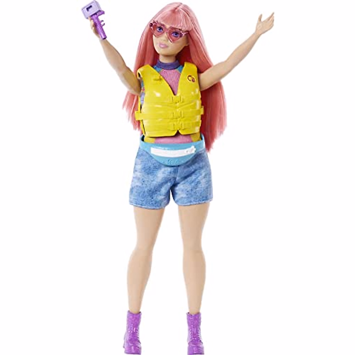 Barbie It Takes Two Doll & Accessories, Playset with Kayak, Puppy & Accessories, Daisy Doll with Curvy Body & Pink Hair
