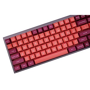ONECAP Orange 166 Keys OSA PBT Double Shot Keycap for Cherry MX Switch keycaps for Wired USB Mechanical Gaming Keyboard