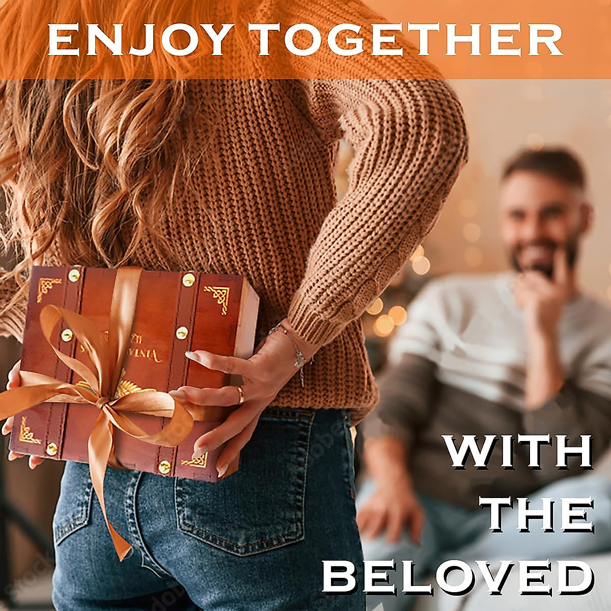 iEZZONE Cocktail Smoker Kit with Torch, Whiskey/Bourbon/Old Fashioned Smoker Kit with Torch,6 Flavor of Wood Chips,Orange/Apple/Oak/Cherry/Walnut/Mesquite,Birthday Gifts for Man,Husband,Dad(No Butane)