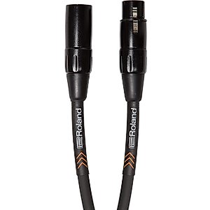ROLAND Black Series Balanced MicrophOne Cable, RMC-B50, Length: 50 ft /15 m