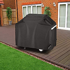 Utheer 60 Inch Grill Cover for Nexgrill 720-0830H 720-0888S 720-0888N 3, 4, 5 Burners Gas Grills, Dyna Glo DGF493PNP-D, for Weber Brinkmann CharBroil Jenn Air and More, Heavy Duty Waterproof