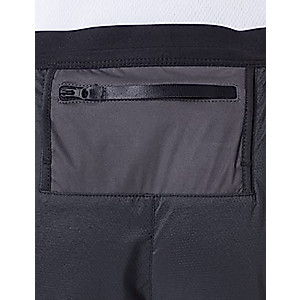 Nike Dri-FIT Phenom Elite Men's Knit Trail Running Pants (as1, Alpha, l, Regular, Regular, Black/Dark Smoke Grey/White)