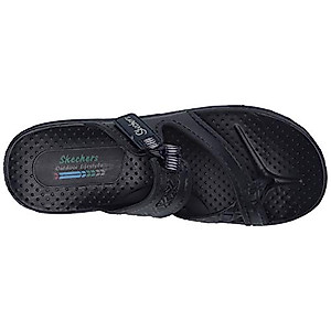 Skechers Women's Foamies Reggae-Clearwater, Navy, 10