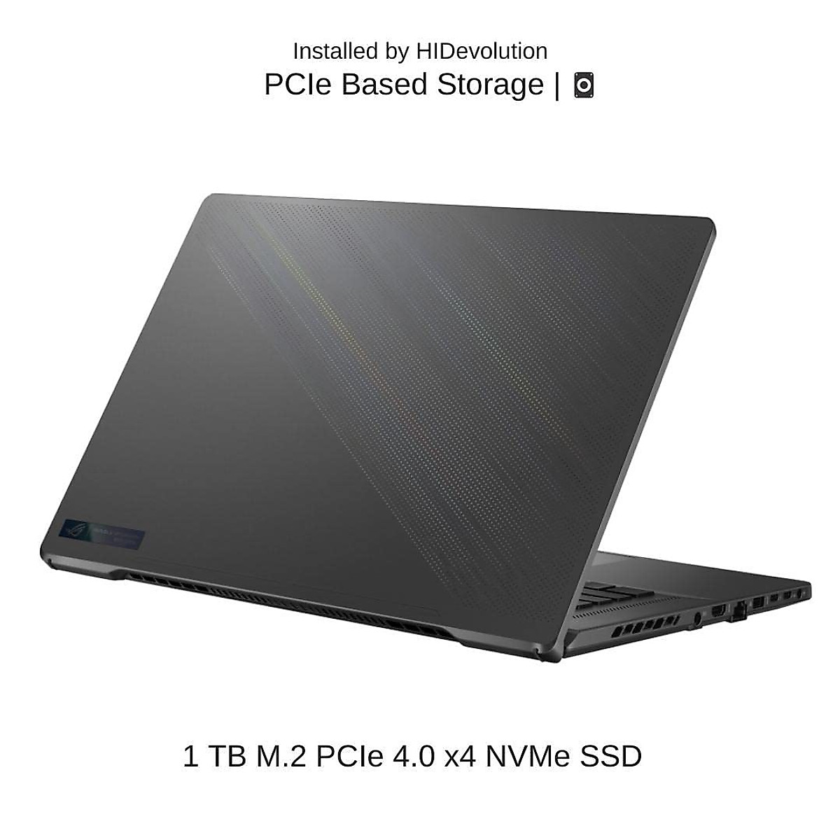 HIDevolution ASUS ROG Zephyrus G16 GU603VV 16" FHD+ 165Hz, 2.4 GHz i7-13620H, RTX 4060, 32 GB DDR4 RAM, 1 TB PCIe SSD, Windows 11 Home