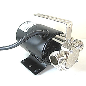 Portable Mini Electric Water Transfer Utility Sump Pump 330 GPH 115-Volt with Metal Connectors that are Standard & 3/4" Garden Hose. Great for removing water from aquariums, outdoor ponds, seepage