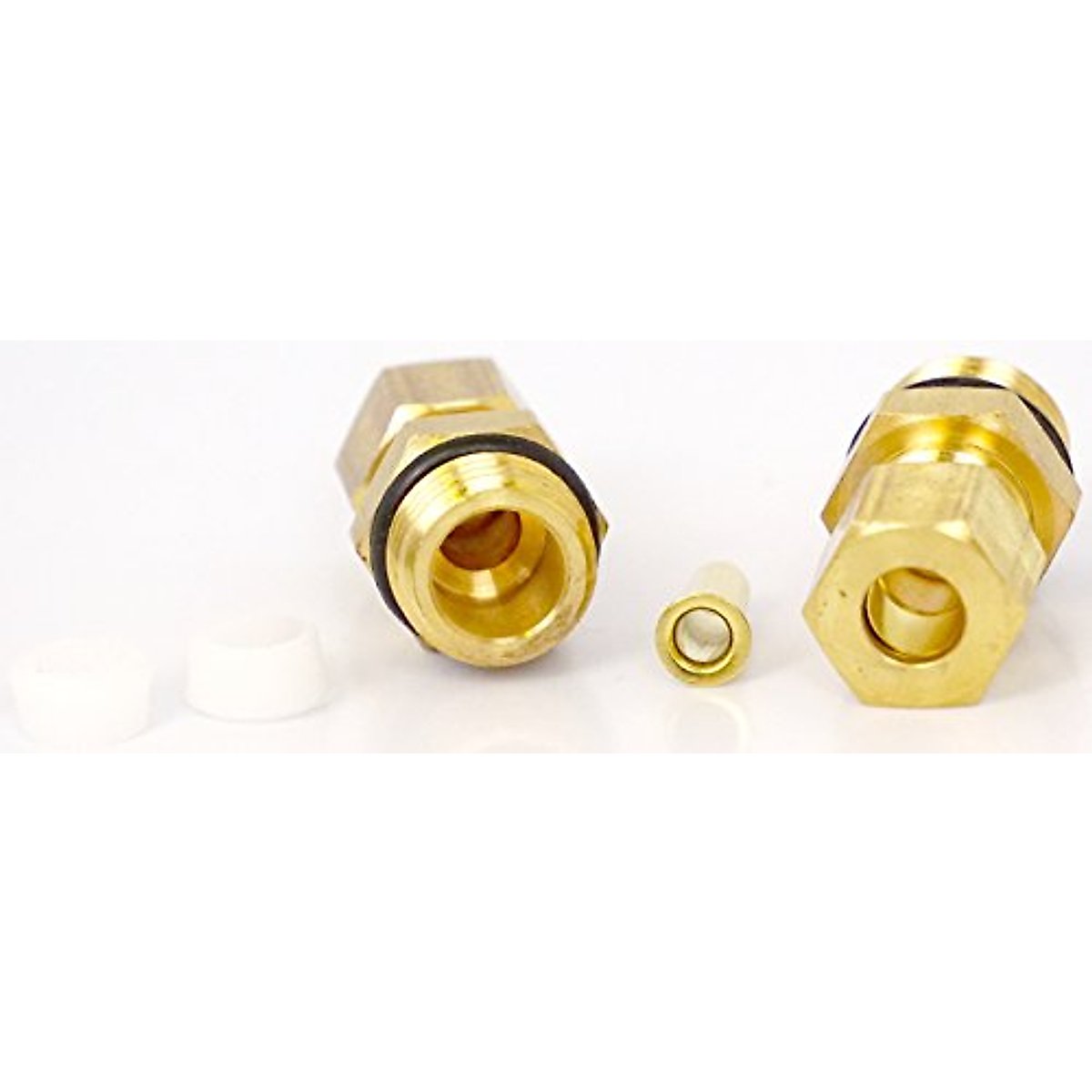 LASCO 37-1821 Ice Maker Inline Filter with 1/4-Inch Compression Connection, 2-Inch x 10-Inch , White