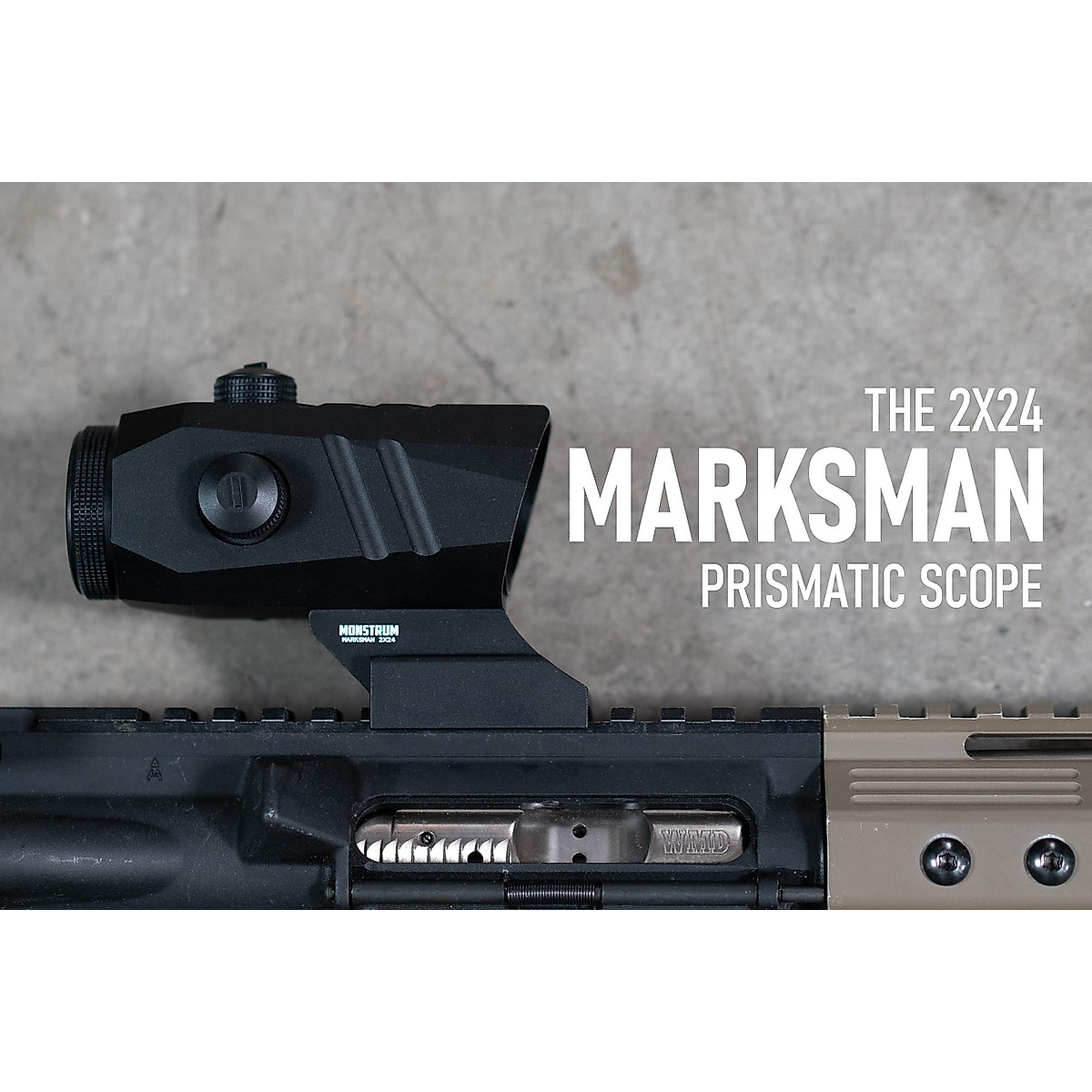 Monstrum Marksman G2 2X Micro Prism Scope | Black