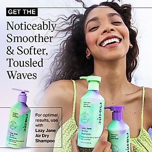 EVANYC Lazy Jane Air Dry Hair Conditioner, 8.8 fl oz, Vegan and GMO-Free, Anti Frizz Hair Products for Women, Natural Texture and Frizz Control