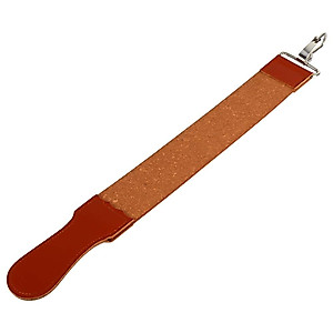 Shaving Strop, double sided leather Strop Strap Barber Straight Razor Folding Knife Shave Sharpener Sharpening Belt for Sharpening Straight Razors and Most Knives