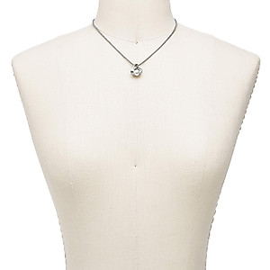Skagen Agnethe Pearl Silver-Tone Pendant Necklace, 15" + 1.5" Extender