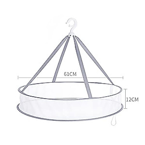 HJNATTY Foldable Socks Drying Hanger Racks Prevent Clothes from Deforming. Laundry Basket for Drying Underwear,Baby Clothes,Towel,Hat,Scarf,Cloth Diapers,Gloves, Beauty Eggs and Brushes.