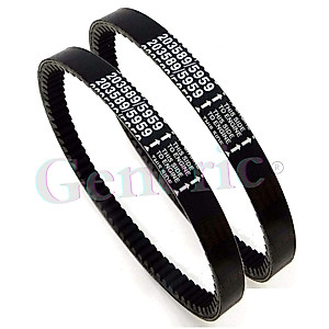 BLACKHORSE-RACING 3pcs 30 Series Go Kart Drive Belt Replaces Manco 5959 / Comet 203589