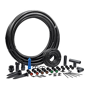 DIG G77AS Advanced Landscape 52 Piece Drip Watering Kit - Efficient and Customizable Garden Irrigation