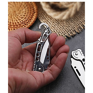 SHixu Pocket Folding Knife Tactical Knife Compact Folding Knife for Creative Business Gift (12pack)