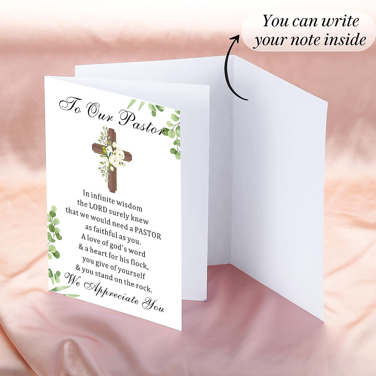 Pastor Appreciation Cards Pastor Appreciation Gifts Pastor Anniversary Cards Wedding Gifts Pastor Card Ministry Appreciation Cards Christian Gift Cards Gifts Thank You Gifts for Pastor Christmas Gifts