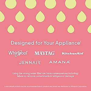 everydrop by Whirlpool Ice and Water Refrigerator Filter 3, EDR3RXD1, Single-Pack