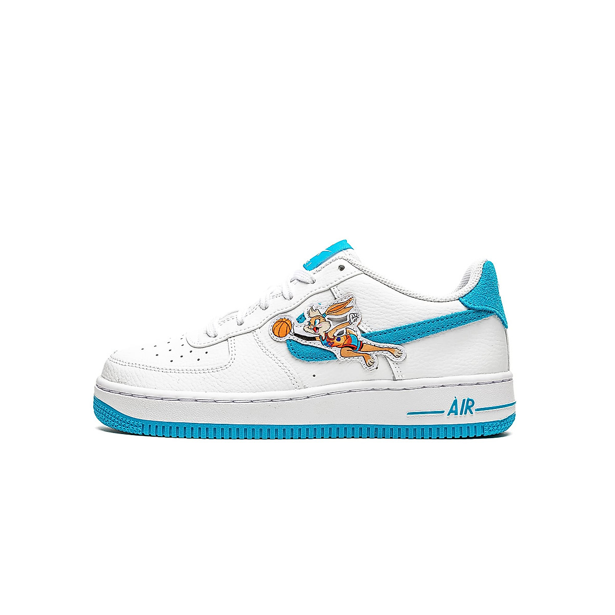 Nike Youth Air Force 1 Low GS DM3353 100 Space Jam - Hare - Size 7Y
