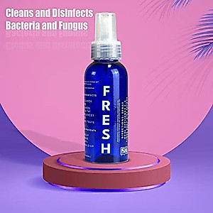 Rad Fresh Natural Retainer Cleaner Spray With Food Grade Hydrogen Peroxide – Dentist Designed Denture, Aligner, Night Guard, Sleep Appliance & Mouth Guard Cleaner – Made in the USA – 3.4 Ounces…