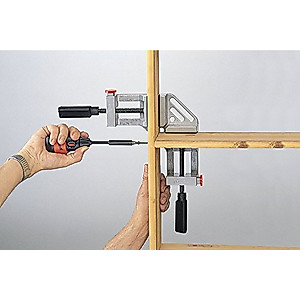 wolfcraft 3415405TV Quick-Jaw Right Angle 90 Degree Corner Clamp,As the picture shown,Medium
