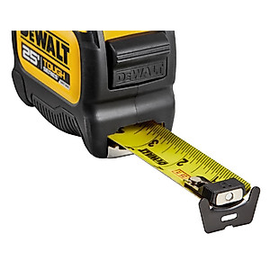 DEWALT TAPE MEASRE BLK/YLW 25FT