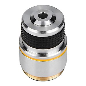 10X Achromatic Objectives Lens 185 Conjugate Distance Walfront Biological Microscope Achromatic Objectives Lens for Optical Instruments Conversion Objective Lens