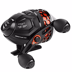 KastKing Brutus Spincast Fishing Reel,Reversible Handle for Left or Right Casting.