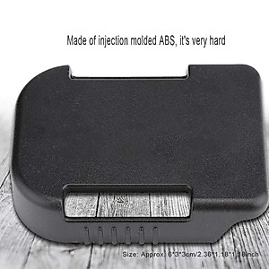 5PCS Battery Mounts, ABS Tool Mounts Holder for Makita/Bosch 18V Li-Ion Cordless Batteries.