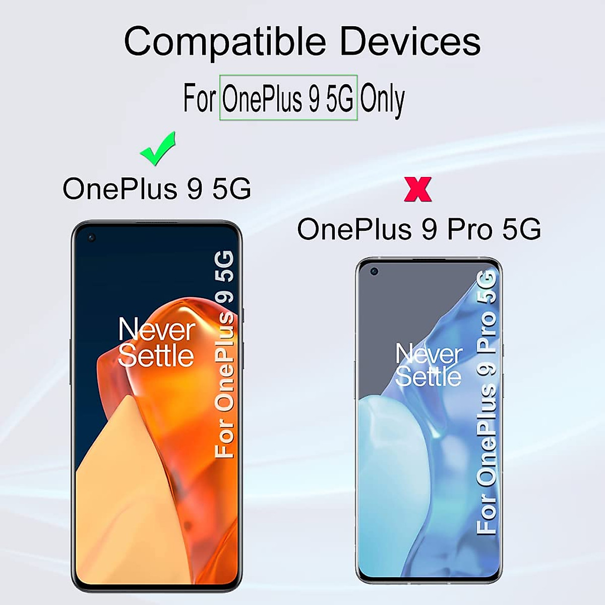 Ibywind Screen Protector For OnePlus 9 5G,with 2Pcs Tempered Glass,1Pc Camera Lens Protector,1Pc Backing Carbon Fiber Film [Fingerprint Reader,Easy to install]