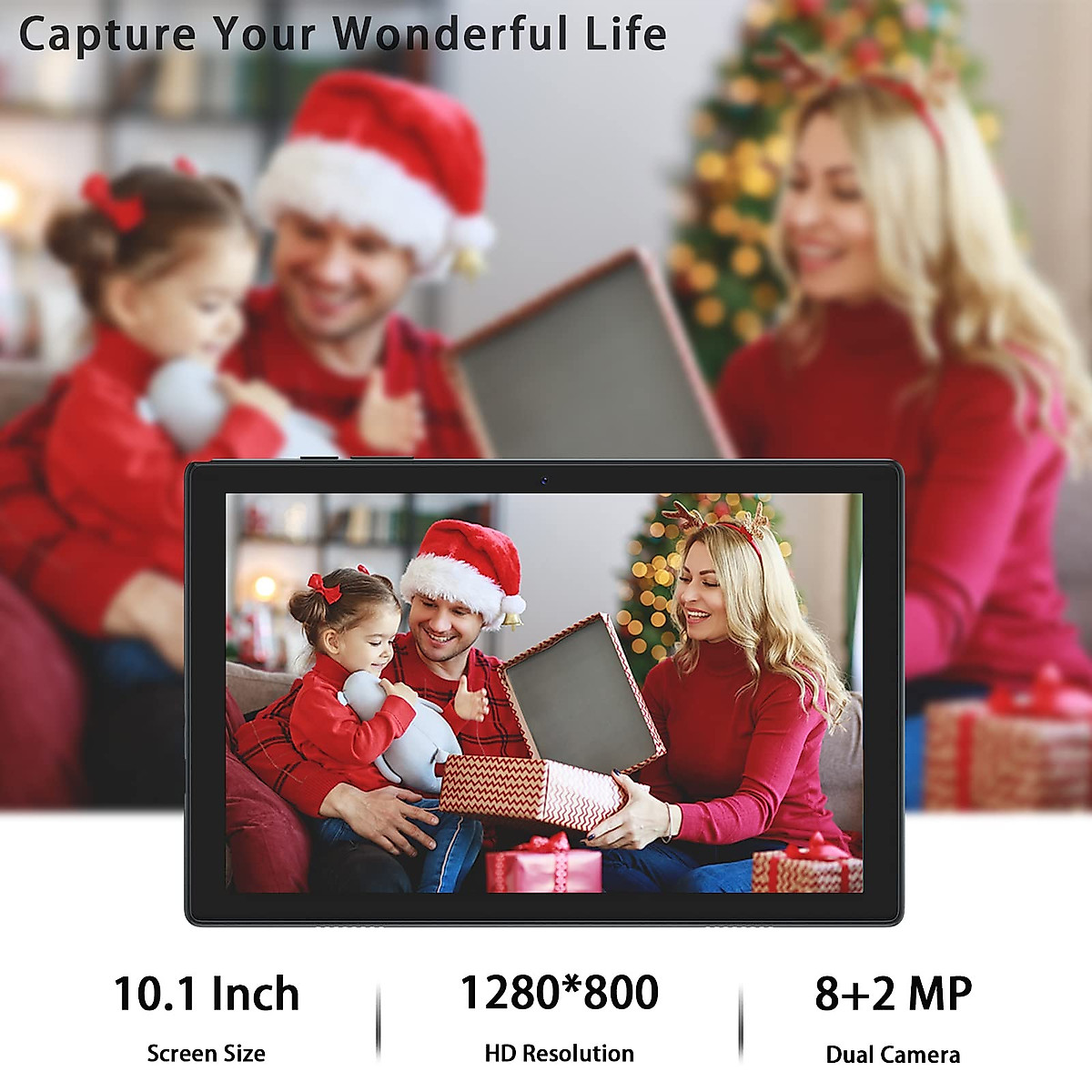 CNMF Tablet 10 Inch, 5Ghz WiFi Tablet + 2.4Ghz WiFi Tablet, 2 Pack, Long Battery Life, 2GB ROM, 32GB Storage, 10.1" IPS HD Touch Screen