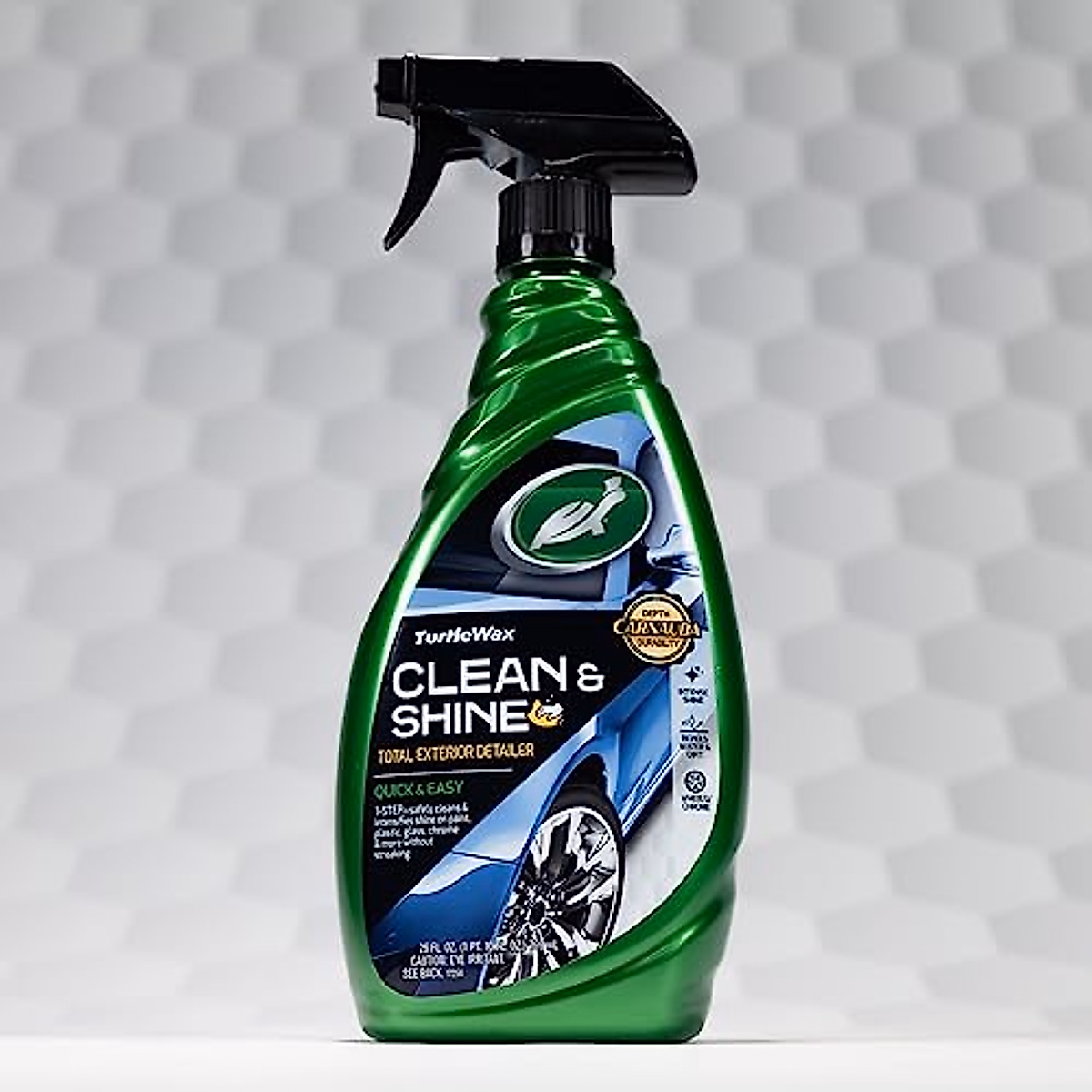 Turtle Wax Quick Easy Clean & Shine Detailer detergente cera auto Spray 500 ml